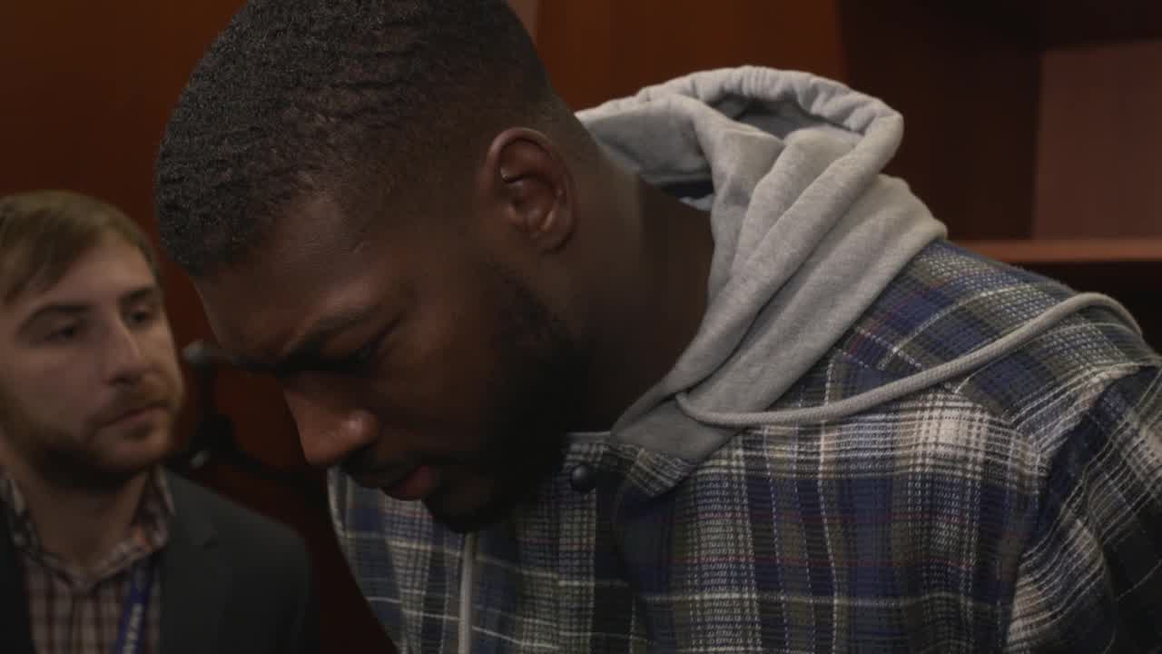 Tyus Bowser Talks About Ravens' Seven Sacks