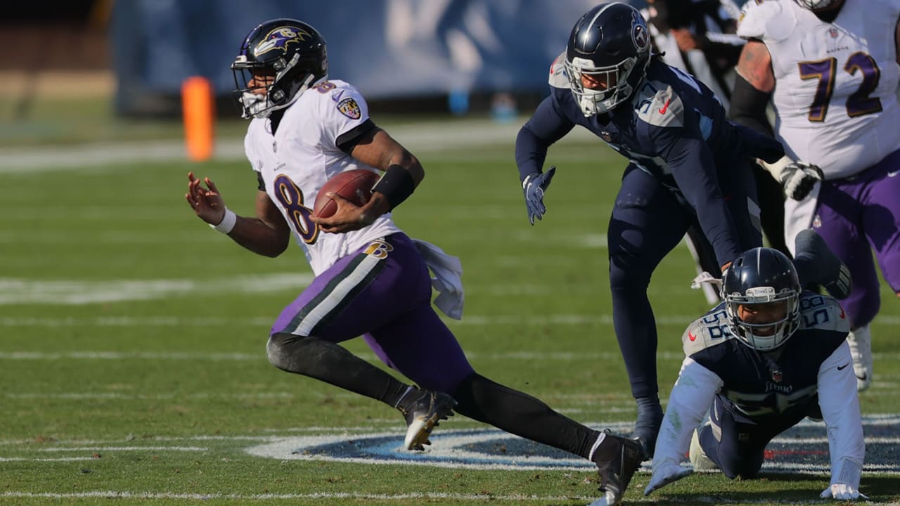 Baltimore Ravens at Tennessee Titans, Wild-Card Weekend, January 10 ...