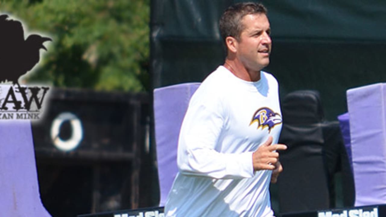 The Caw: John Harbaugh's Crazy Post-Practice Workout