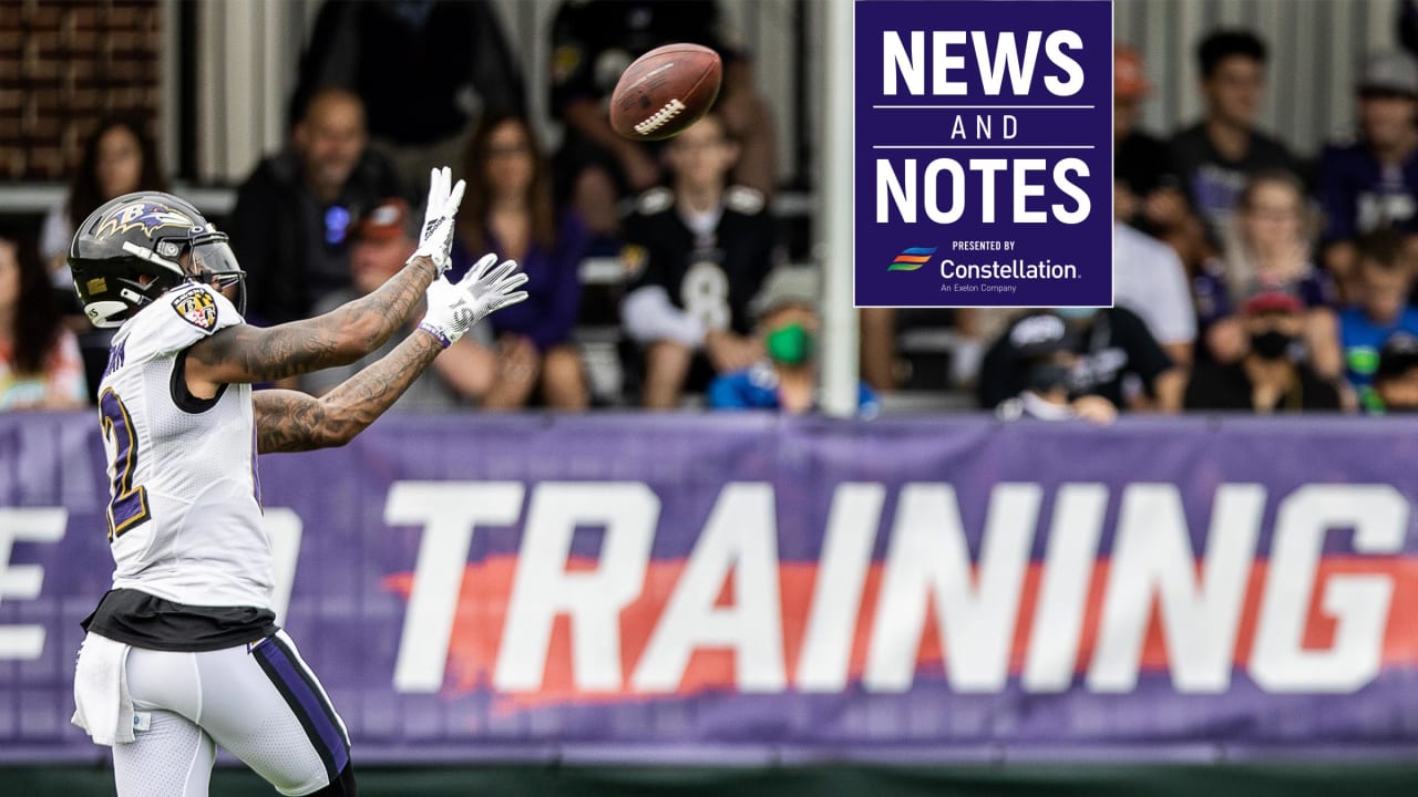 News & Notes: Rashod Bateman Limps Off Field With Injury