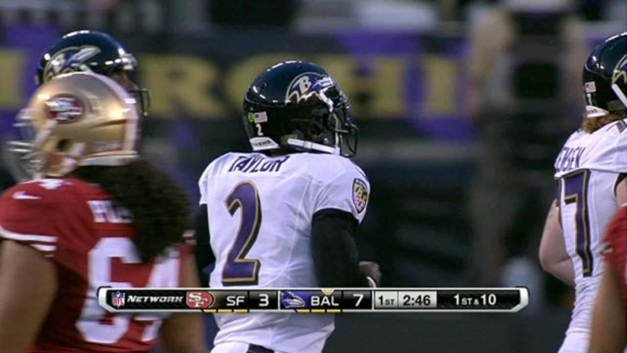 NFLN: Taylor 27-Yard QB Scramble