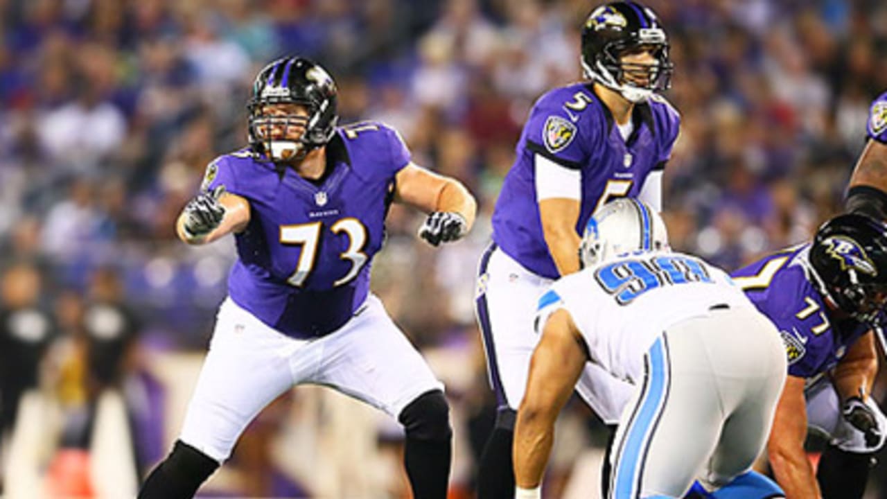 Ravens Offensive Line Feels It's Starting To Gel