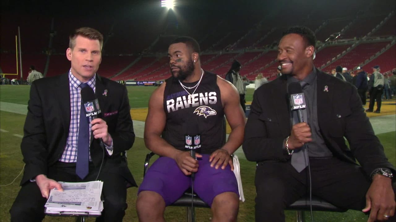 Mark Ingram Joins the MNF Postgame Set