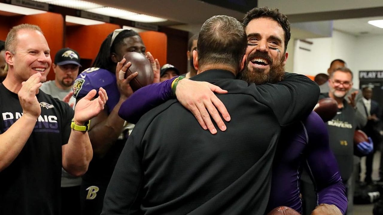 Go Inside Ravens Locker Room After Win Over Lions