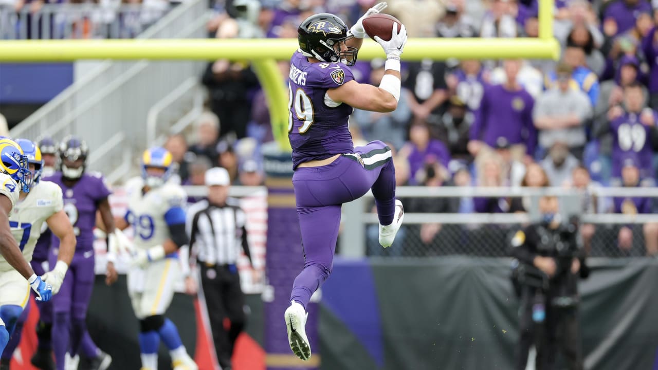 Mark Andrews Breaks Ravens Single-Season Receiving Record