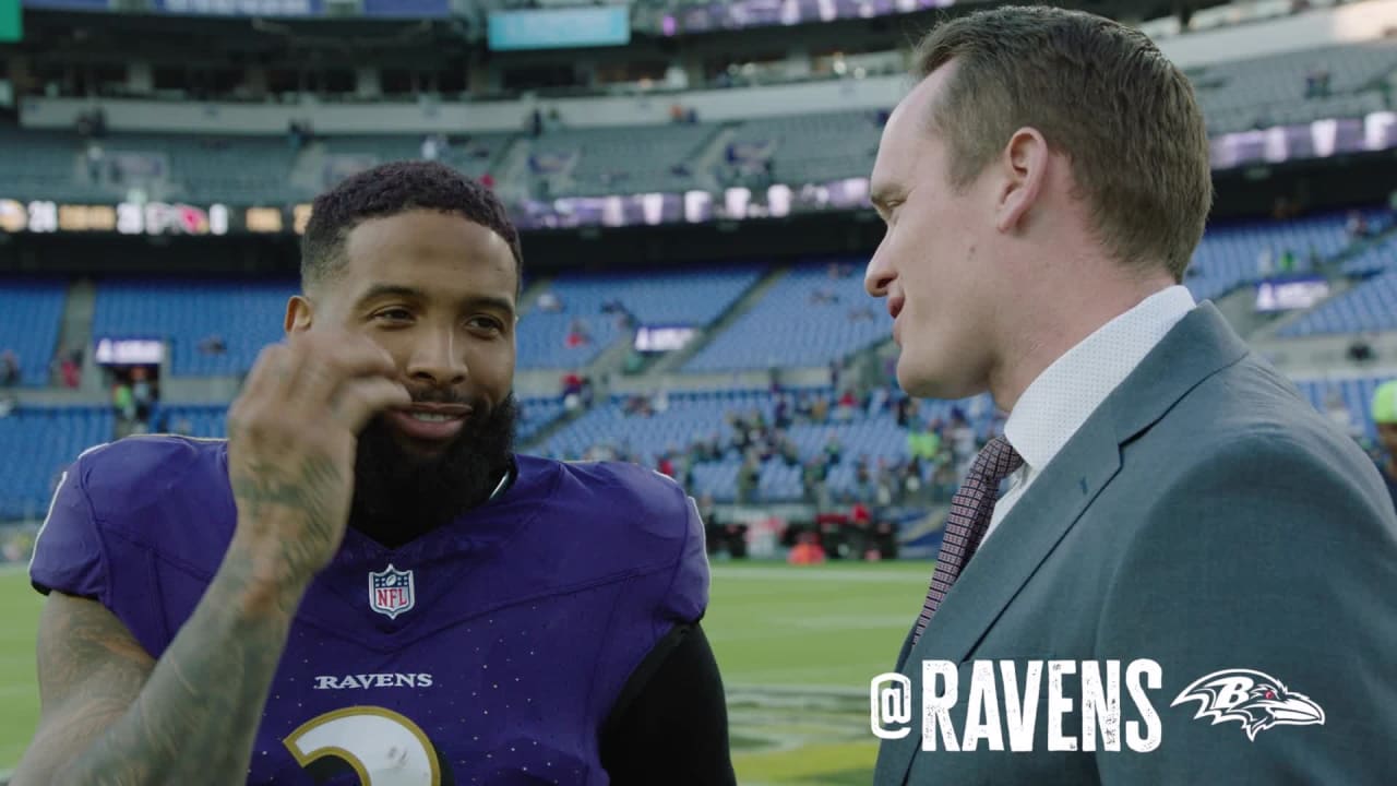 1-on-1: Odell Beckham Jr. Reacts to First Ravens Touchdown on His Birthday