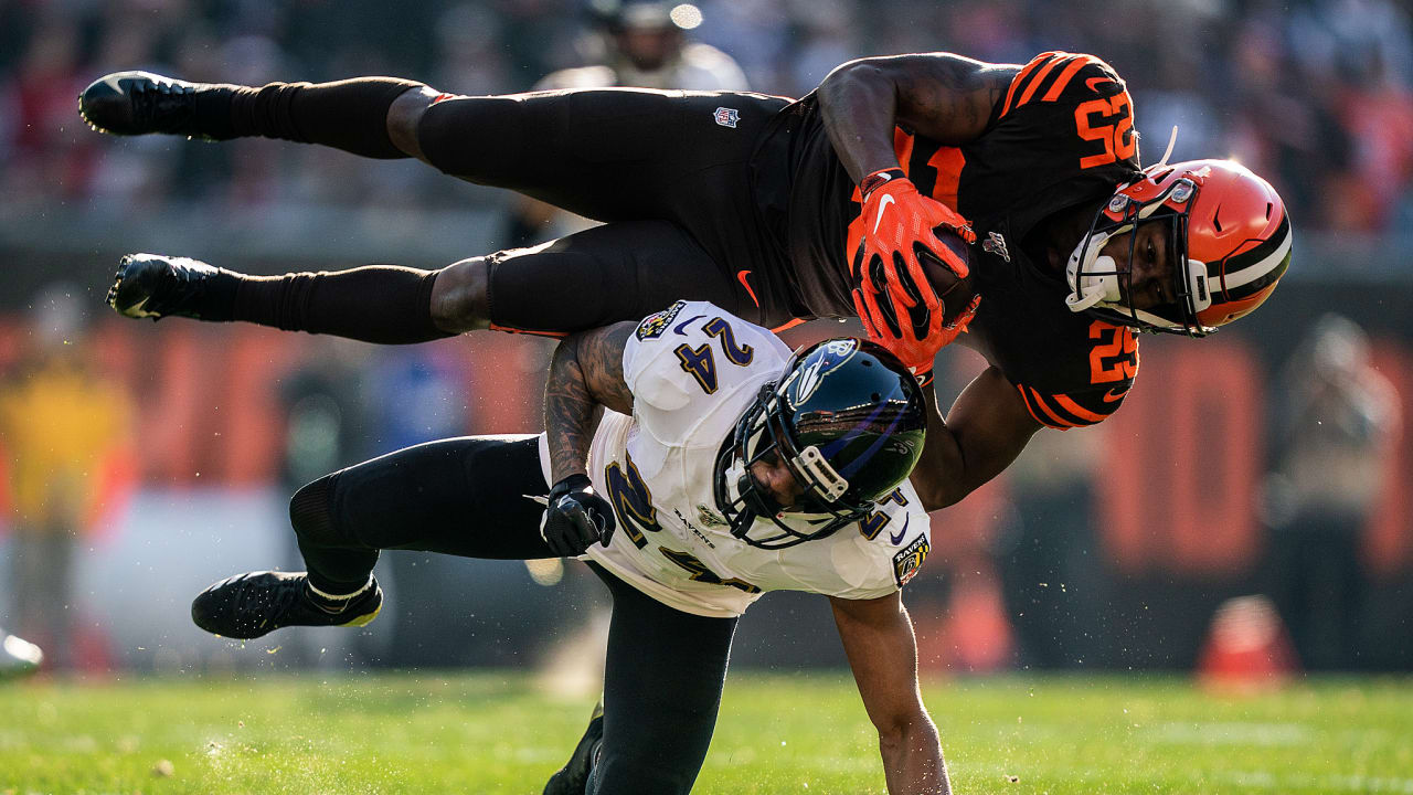 Best Photos From Ravens' Win in Cleveland