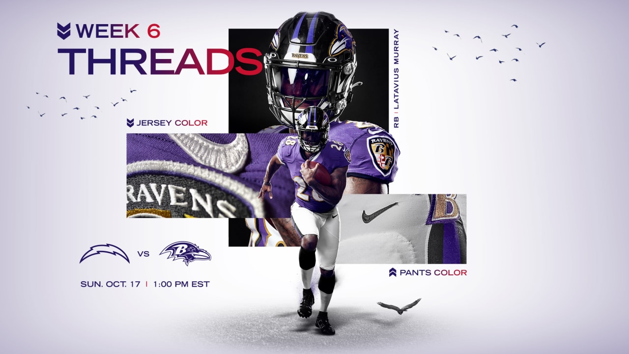 Uni Watch: Ravens vs. Chargers, Week 6