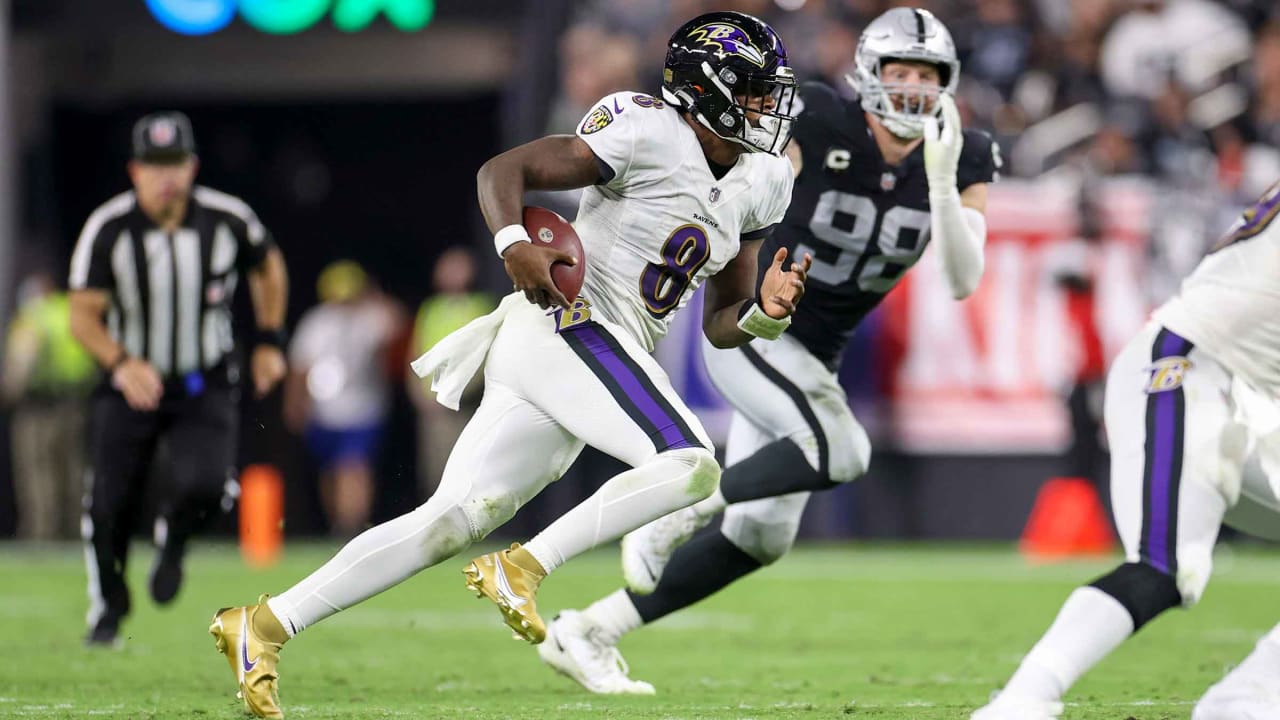 Baltimore Ravens vs. Las Vegas Raiders, Week 1, September 13th 2021, Highlights, Lamar Jackson