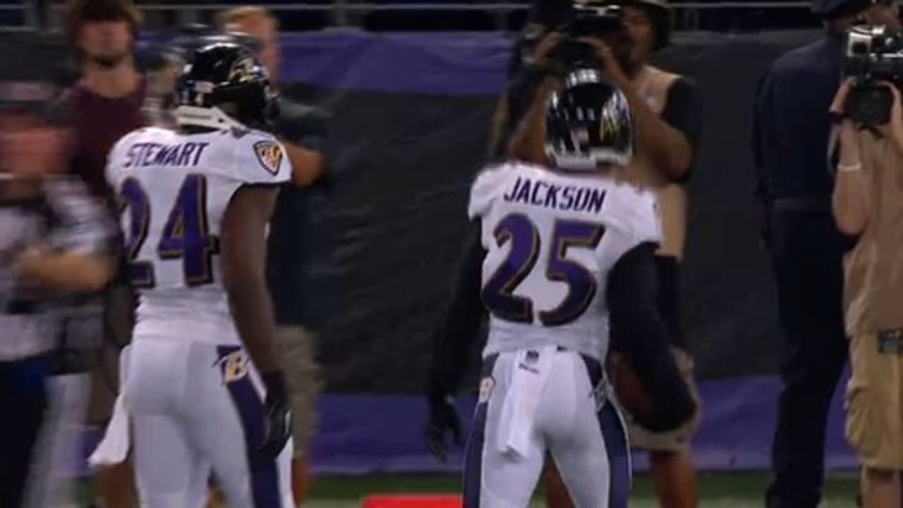 Asa Jackson Makes Leaping INT, Struts To Sideline