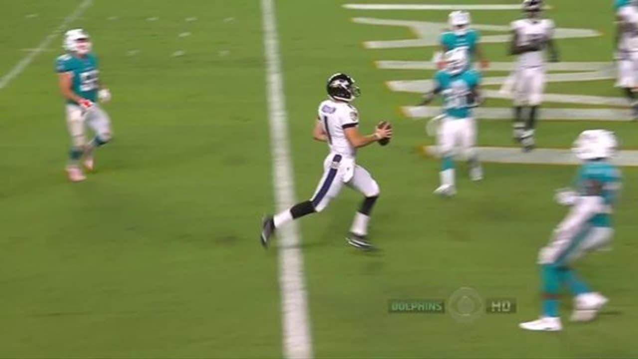 Highlight: Backup QB Josh Woodrum Scores on 14-Yard Bootleg