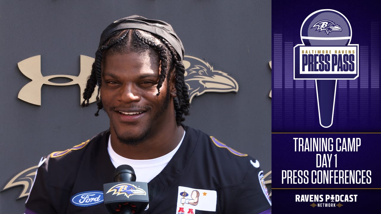 Jackson, Humphrey, Harbaugh Training Camp Day 1 Press Conferences