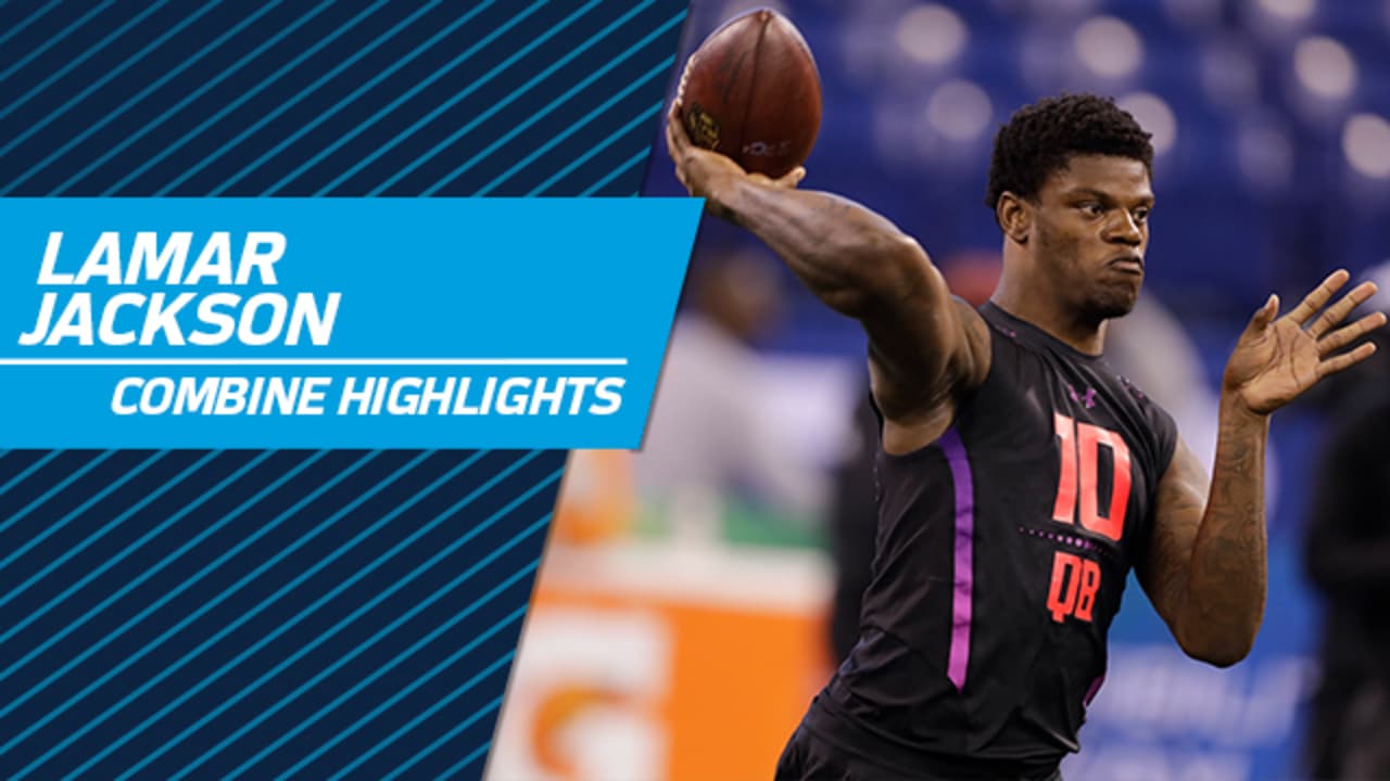 Louisville quarterback Lamar Jackson's full 2018 NFL Scouting Combine ...