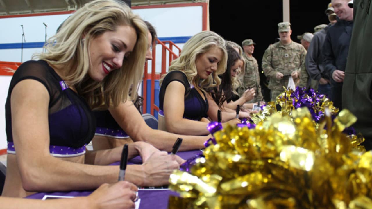 Ravens Cheerleaders Journaled About Their Trip to the Middle East