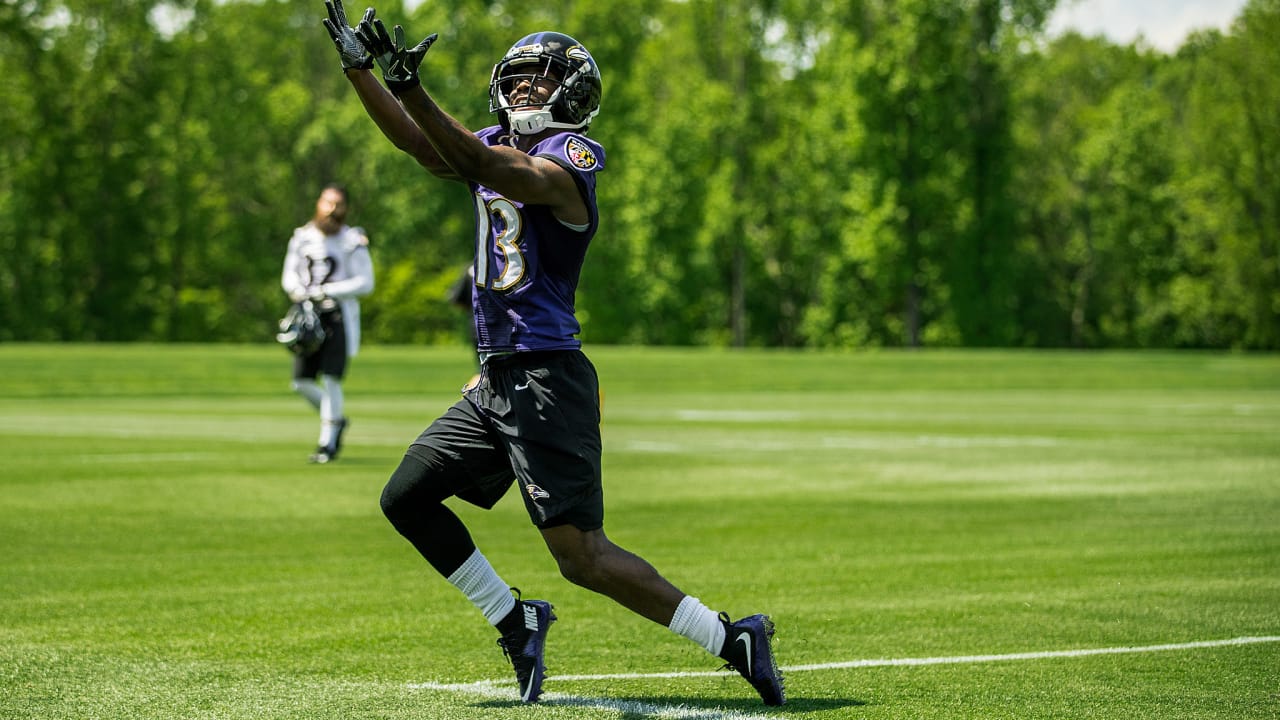 Check Out Ravens' Retooled Wide Receivers in Action