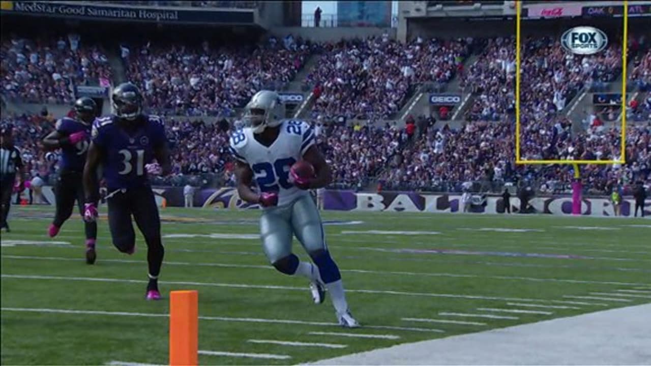 Dallas Cowboys running back Felix Jones 22-yard touchdown