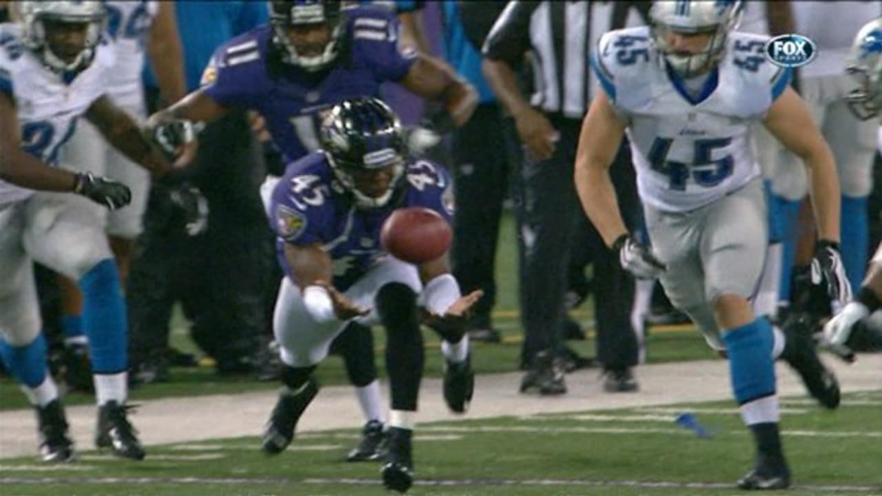 Omar Brown recovers onside kick