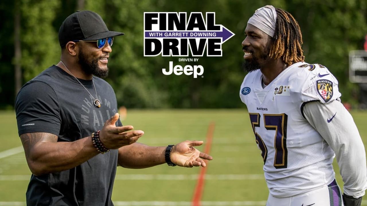 Final Drive: Ray Lewis Visits Practice