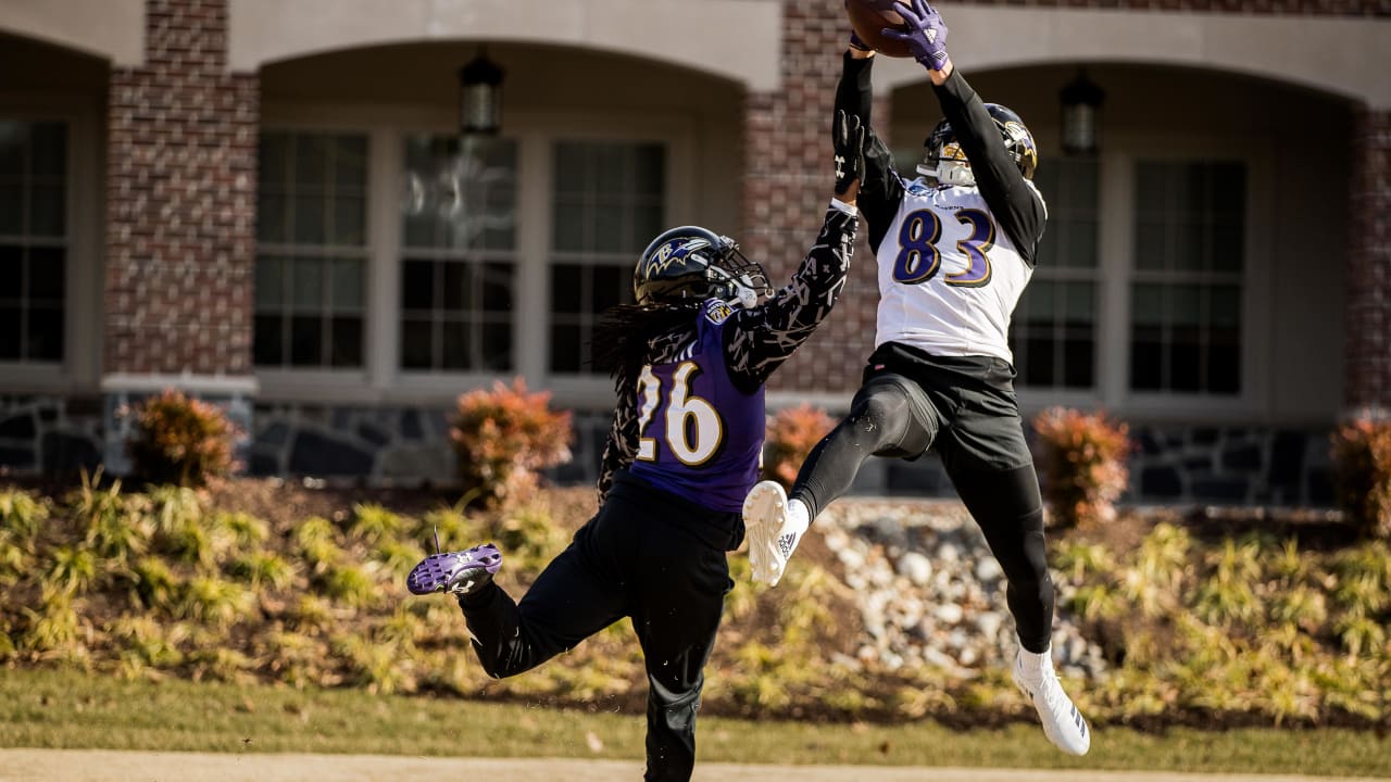 Photos: Ravens Getting Ready for L.A.