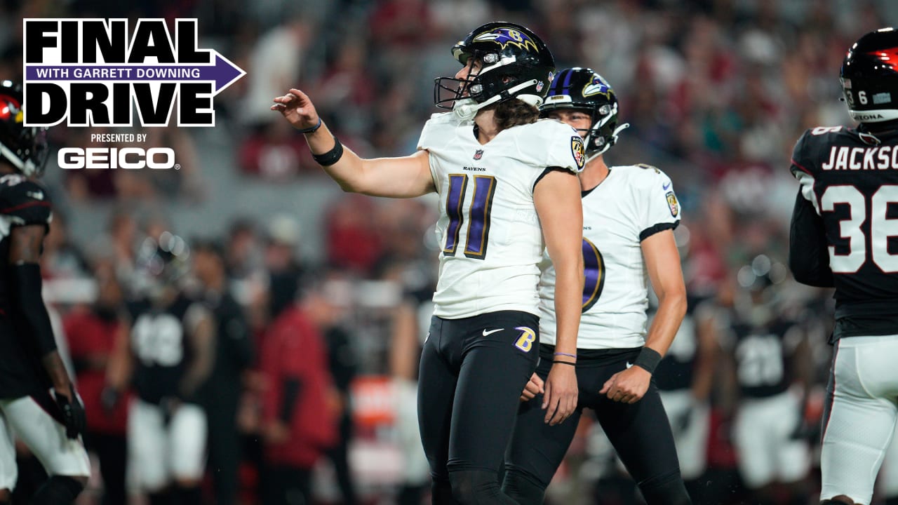 Ravens Rookie Punter Jordan Stout’s Stellar Night in Arizona
