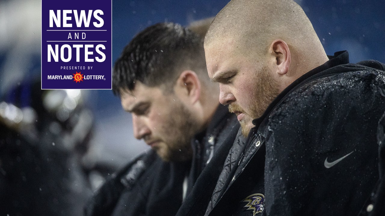 News & Notes: Bad Snaps Are 'Very Costly'; Ravens O-Line a Work in Progress