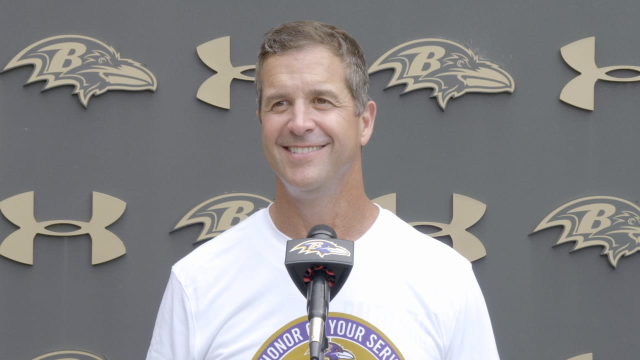 John Harbaugh Evaluates First Practice vs. Jags
