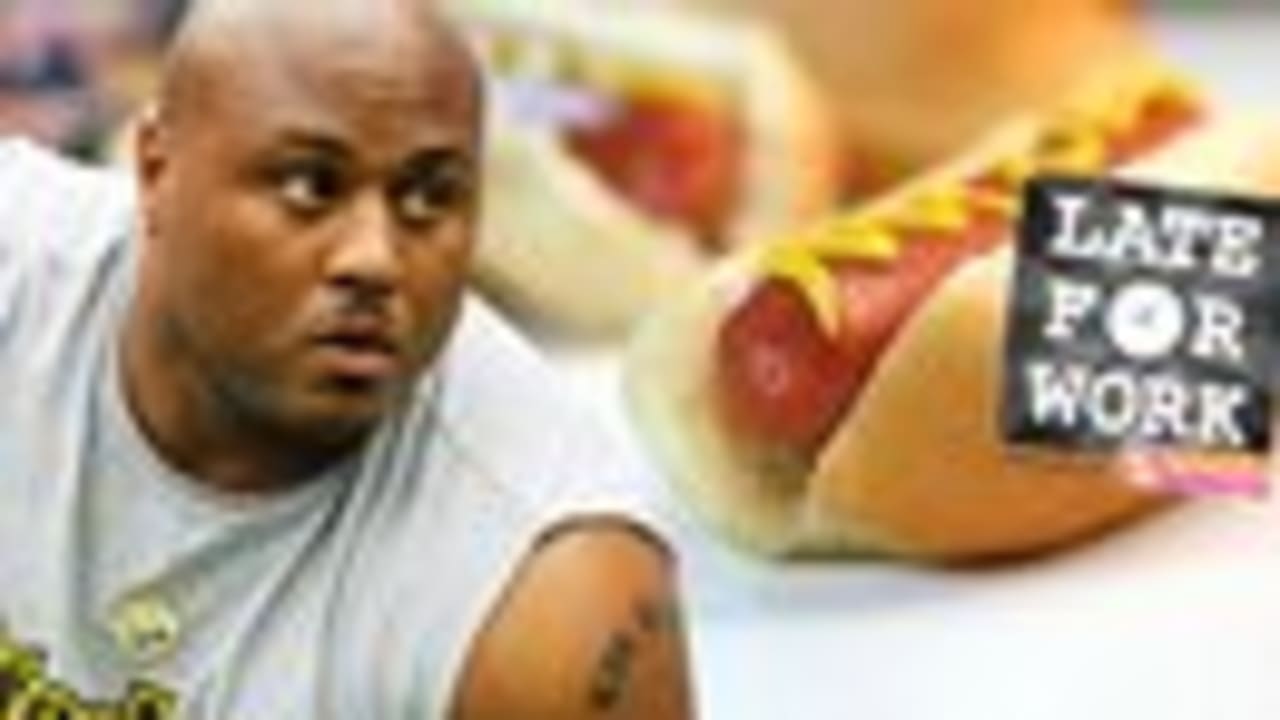 Late For Work 11/30: Heckling Ravens Fan Feeds Casey Hampton Pregame ...