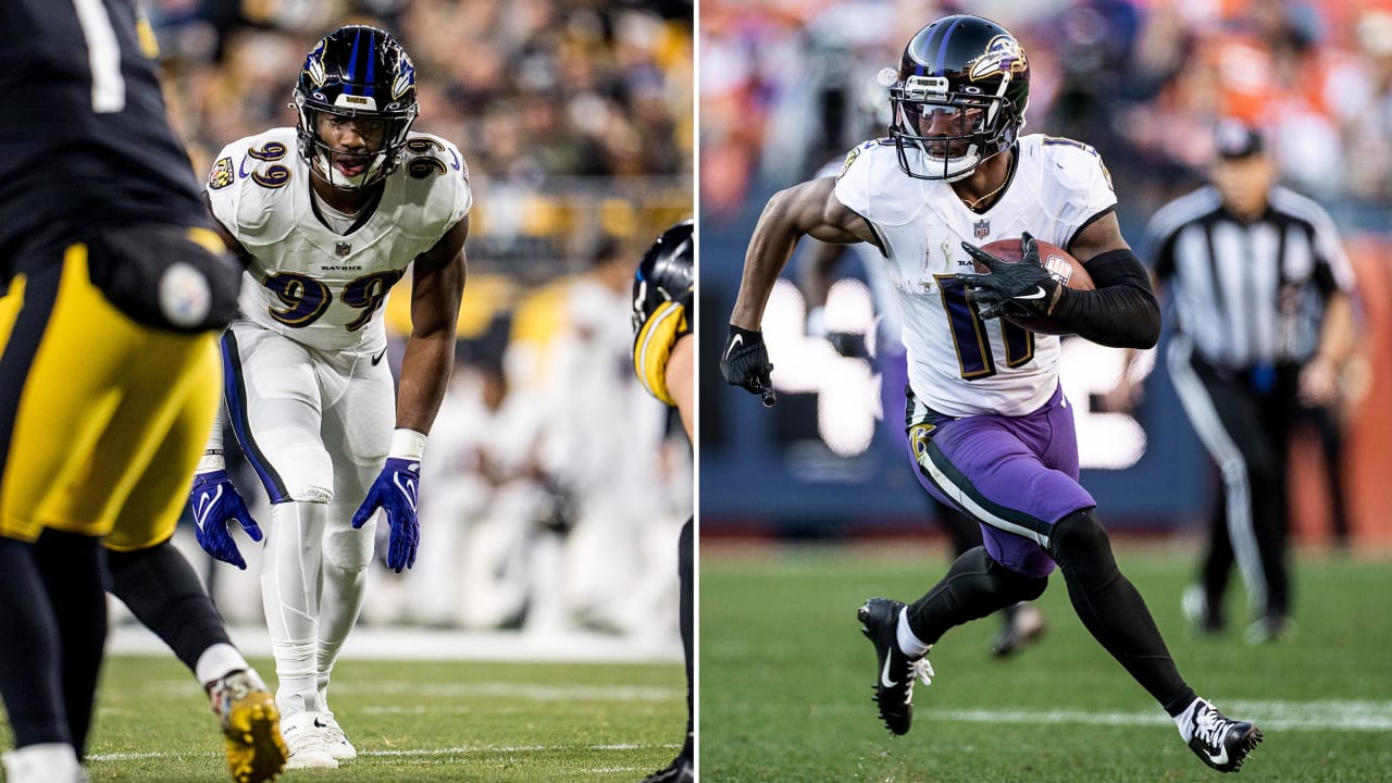 Odafe Oweh, James Proche II Inactive vs. Steelers