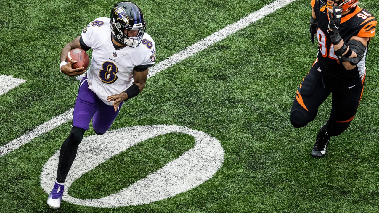 A List of the Ravens Records Set vs. Bengals and in 2020 Season