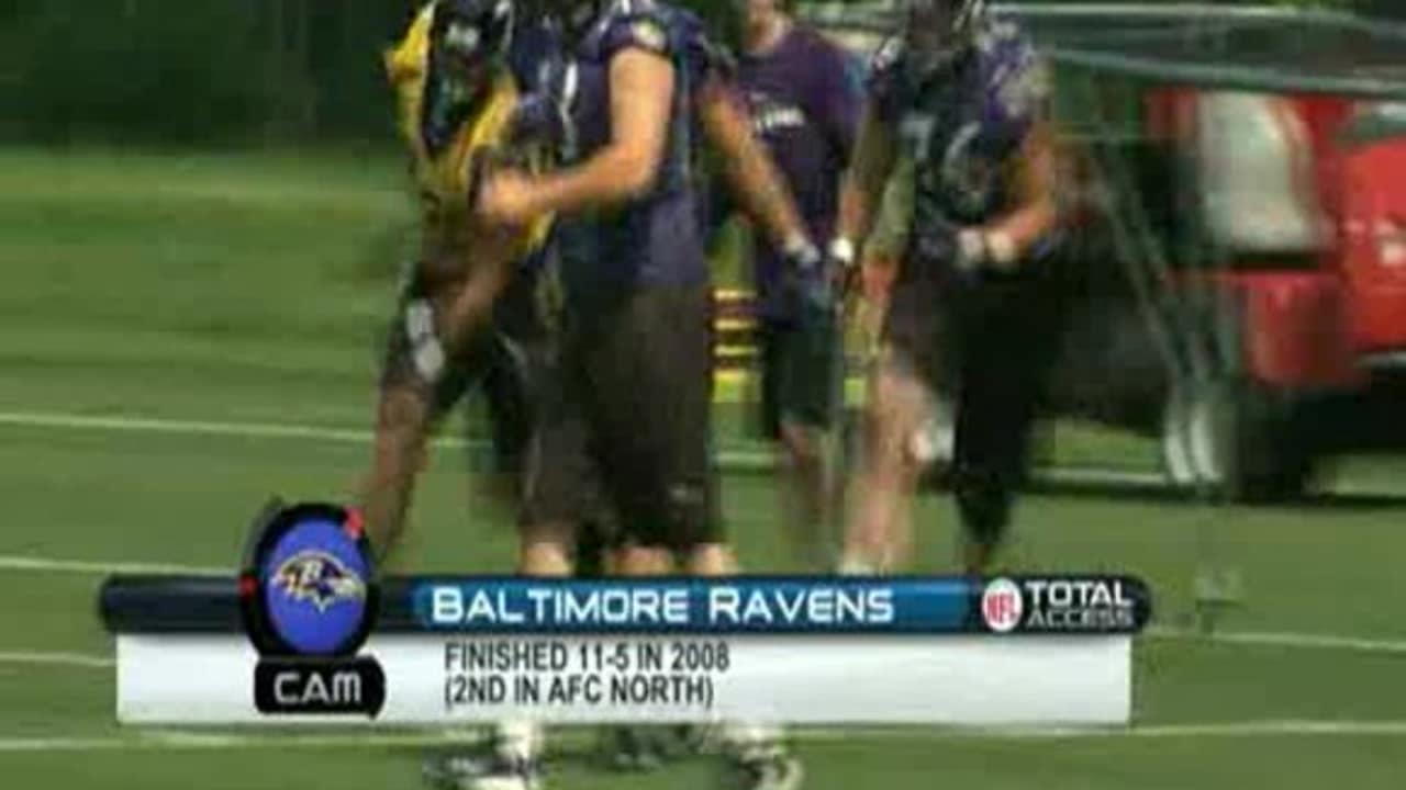 Ravens Facility tour with Derrick Mason and Ray Ri