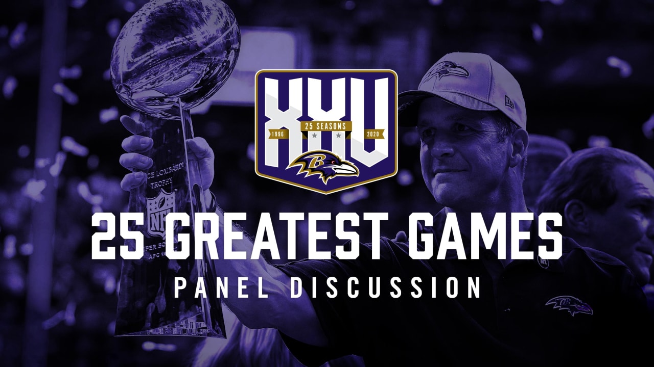 25 Greatest Games in Ravens History