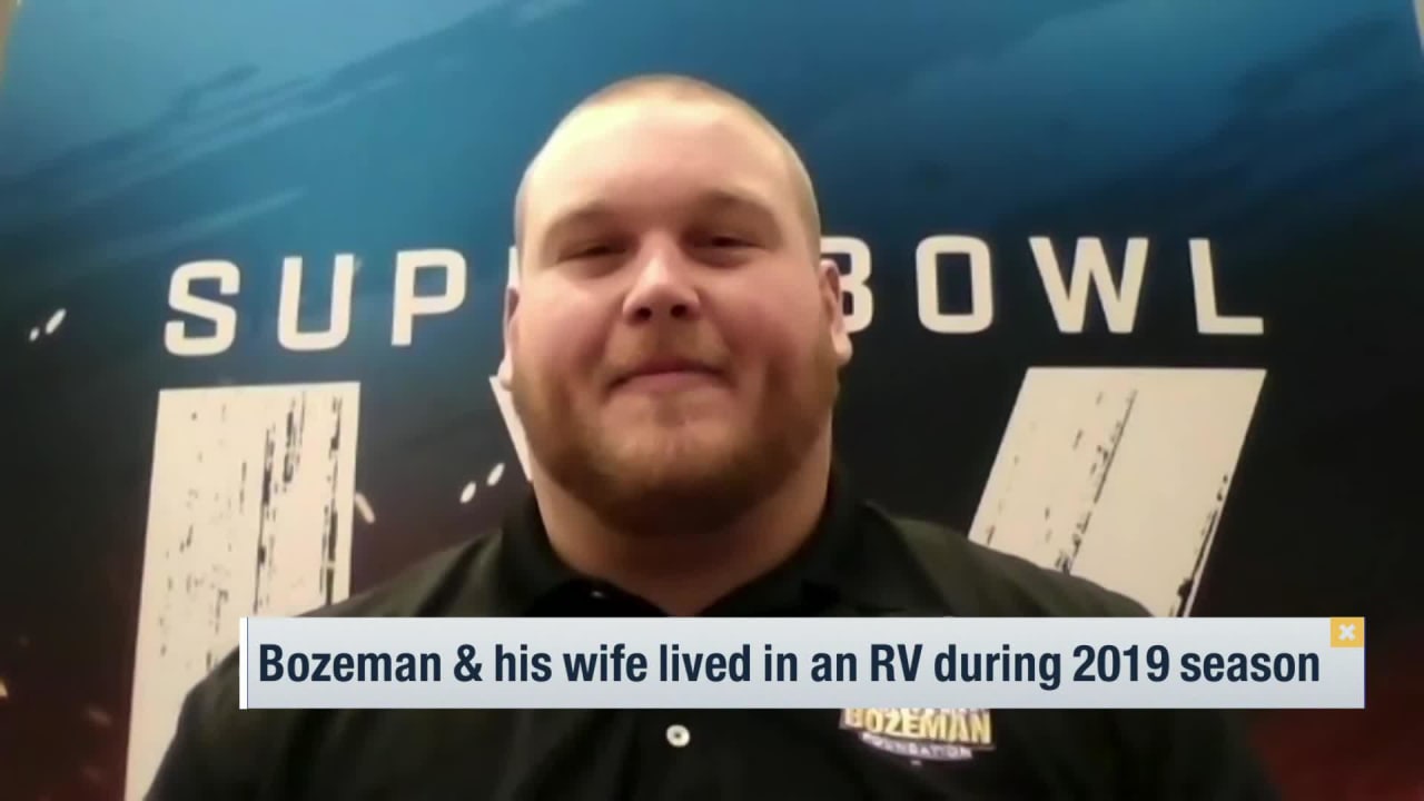 Bradley Bozeman Catches Up From NFL Honors Bradley Bozeman Catches Up From NFL Honors