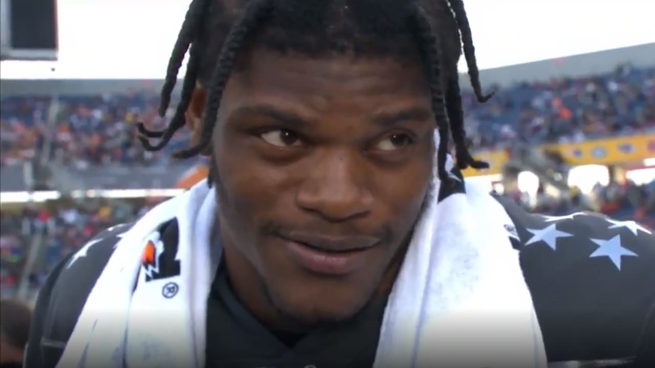 Lamar Jackson: I Looked Up to Kobe Bryant