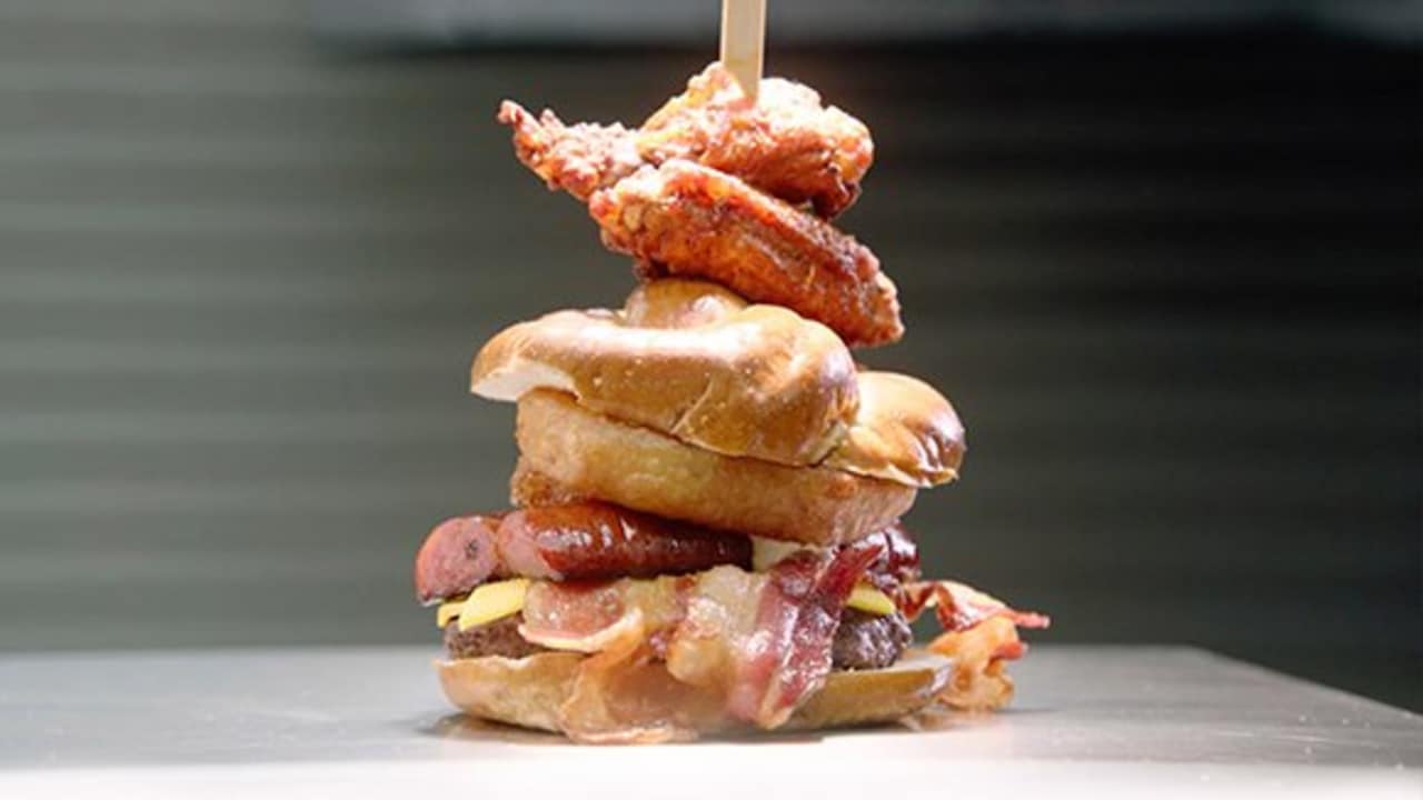 Check Out Ravens' New Gargantuan Stadium Burger