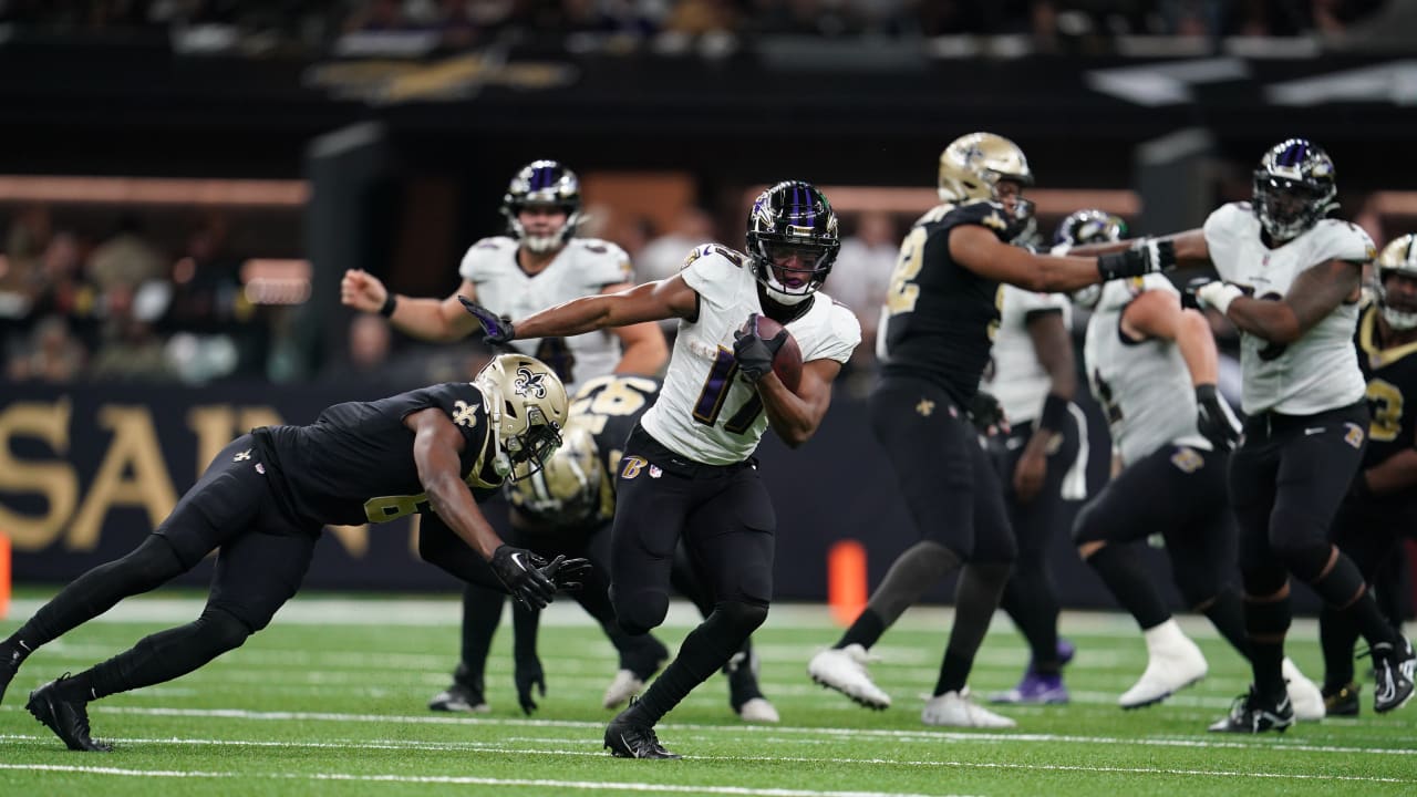 Full Highlights: Ravens Beat Saints, 27-13, on MNF