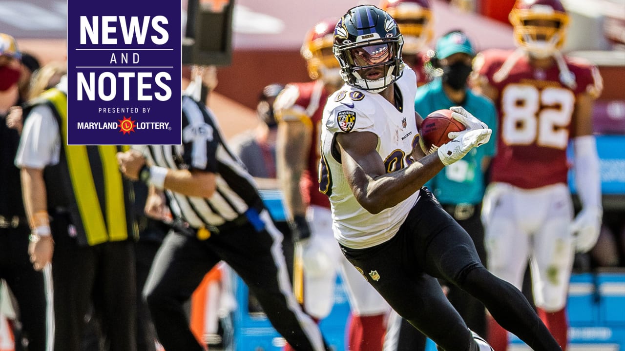 News & Notes: Ravens Winning, But Looking to Hit Offensive Stride