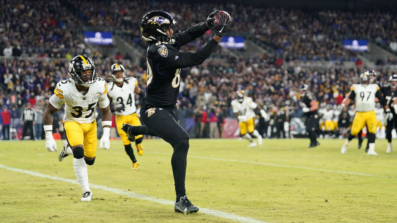 Isaiah Likely Catches 7-Yard Touchdown to Close First Half | Ravens ...