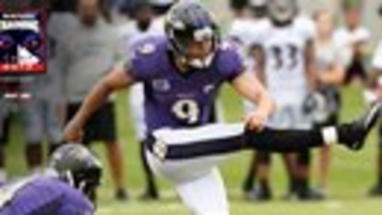 Justin Tucker Shines During Training Camp
