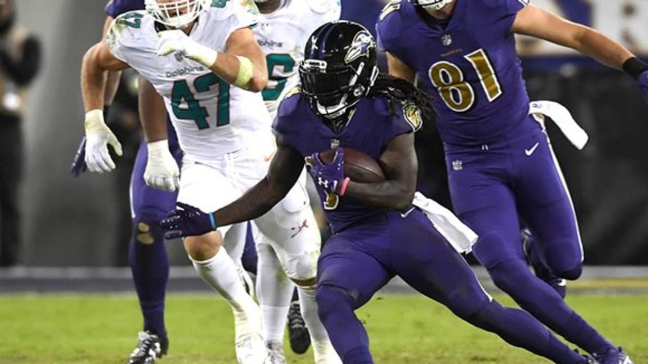 Highlights of Alex Collins' Powerful 100-Yard Night