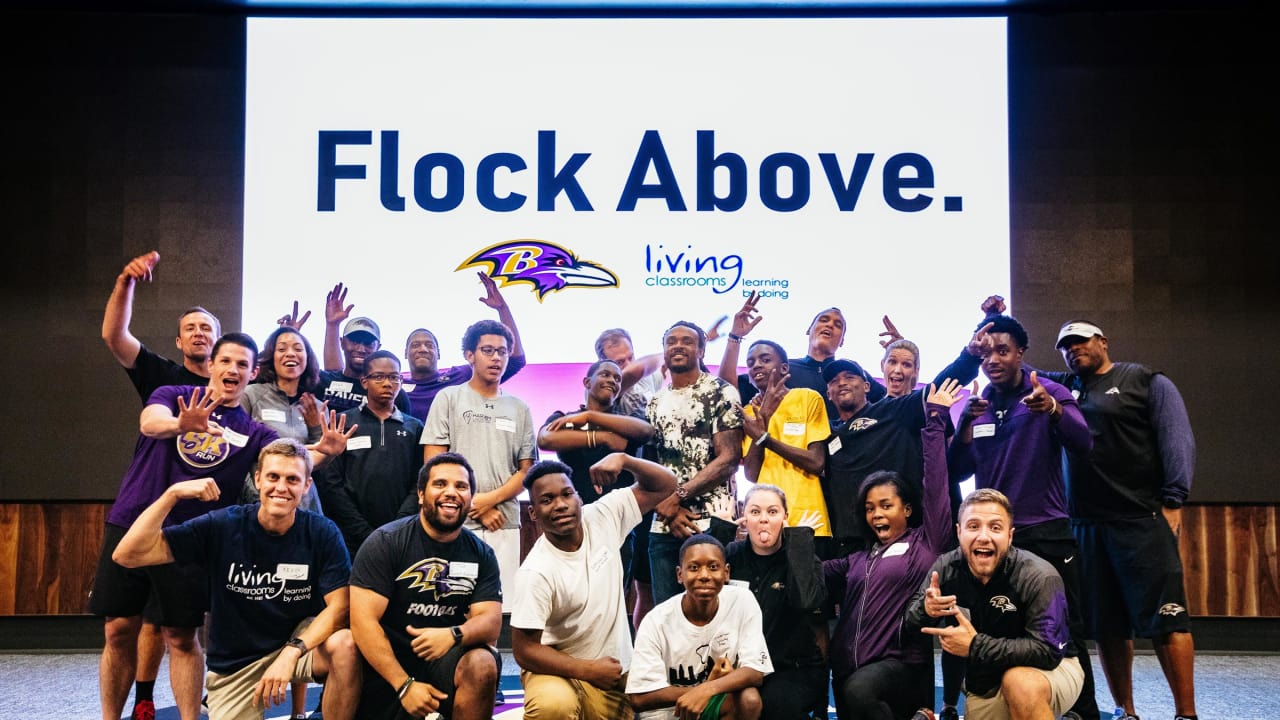 Ravens Launch Flock Above Mentorship Program