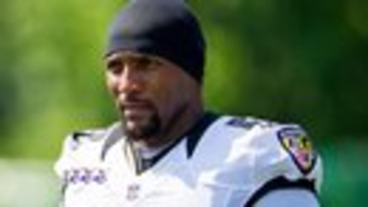 Ray Lewis Is Back, Not Practicing Yet