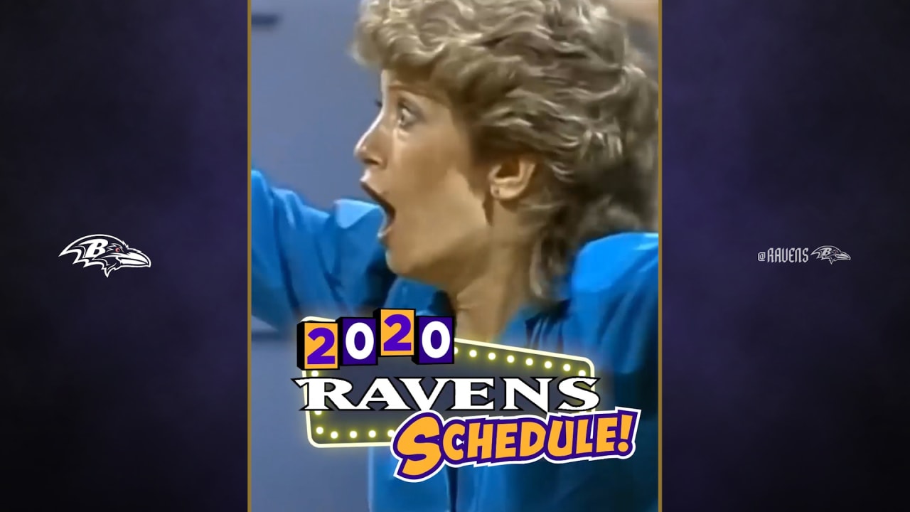 Showtime! Revealing the Ravens' 2020 Schedule