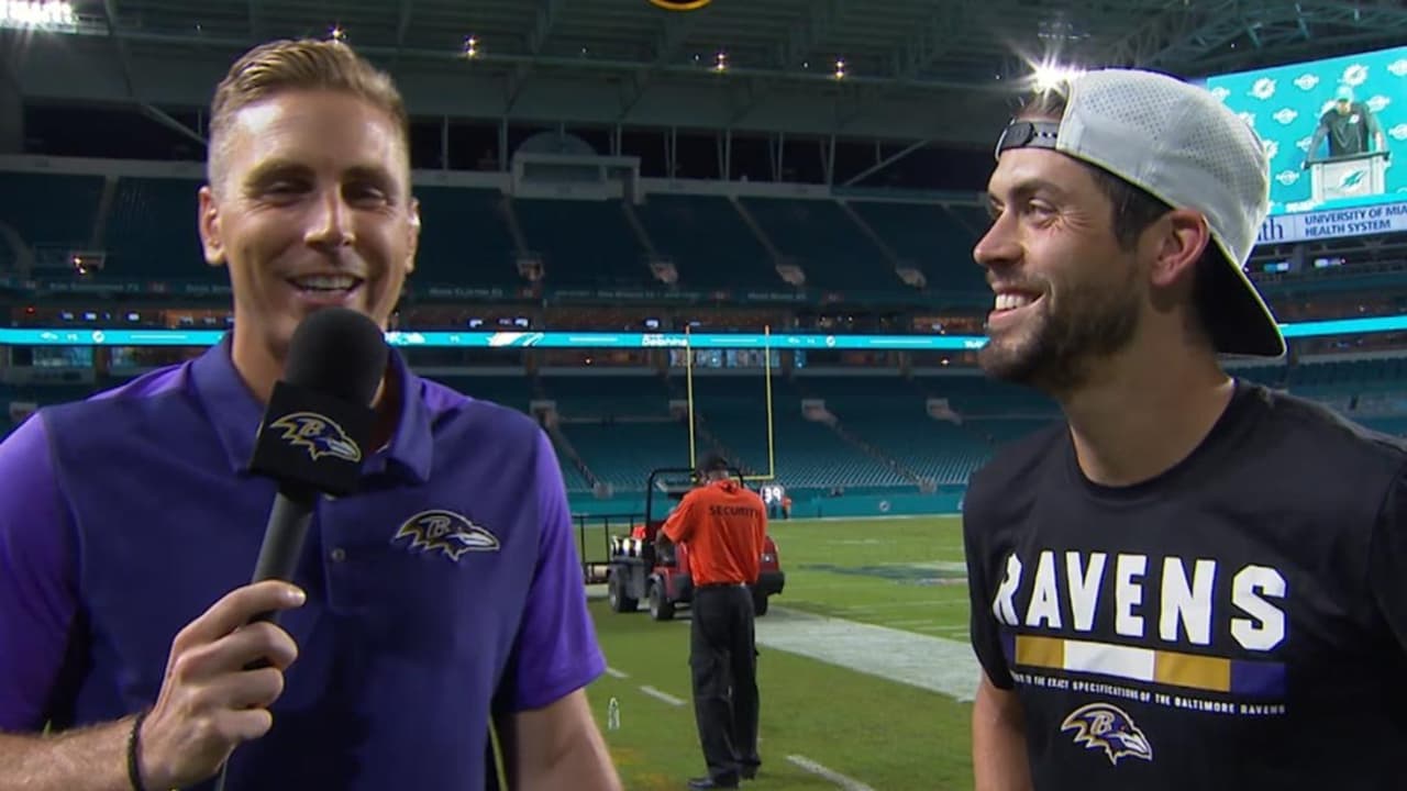 Walk-Off: Justin Tucker Talks About Scoop-and-Score Attempt