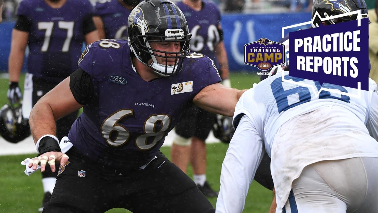 Practice Report 8/16: Ravens a Little Wetter, But a Little Better