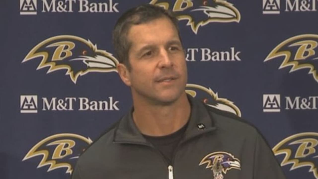 Presser: Harbaugh All Smiles After Complete Win