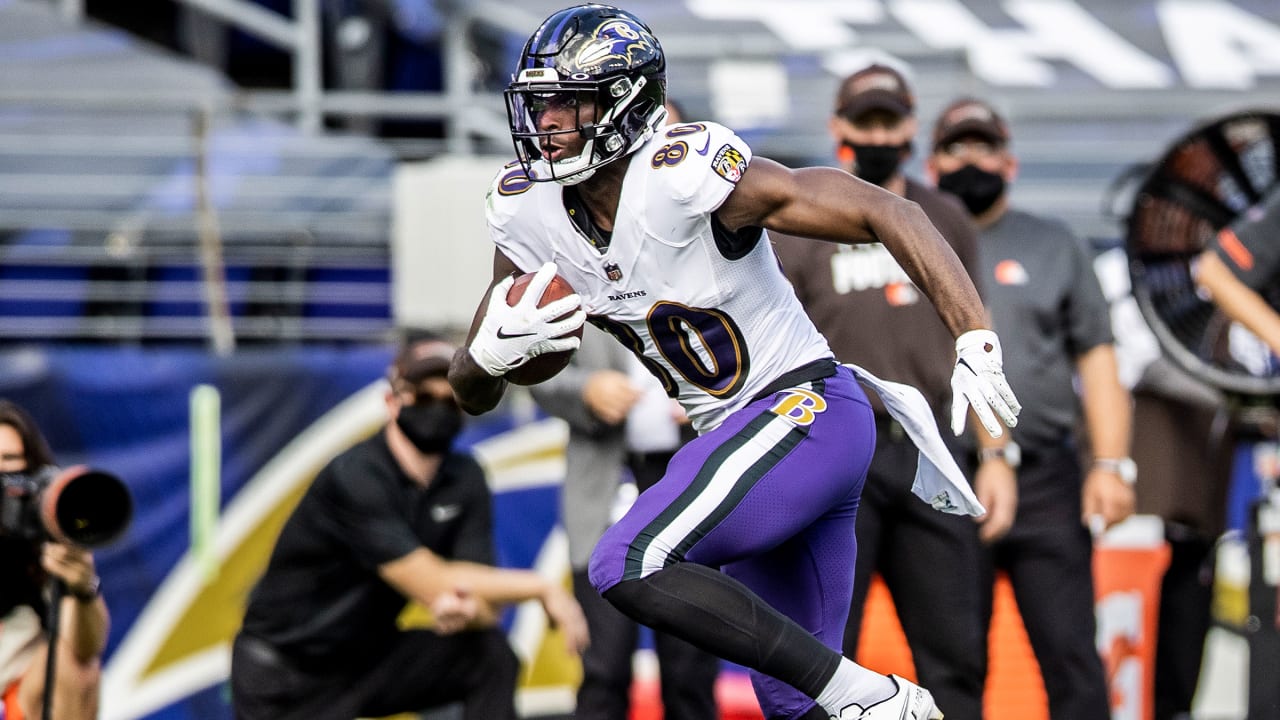 Ravens Release Miles Boykin, Sign Tyler Huntley Four Exclusive Rights ...