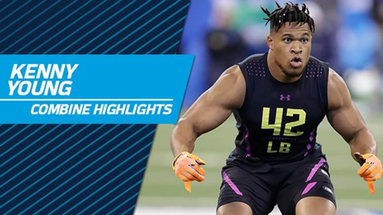 Kenny Young's 2018 NFL Scouting Combine Workout