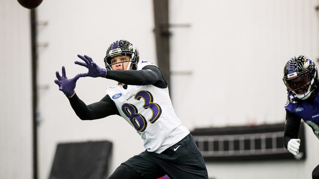 Photos: Ravens Go Indoors to Prepare for Atlanta's Dome