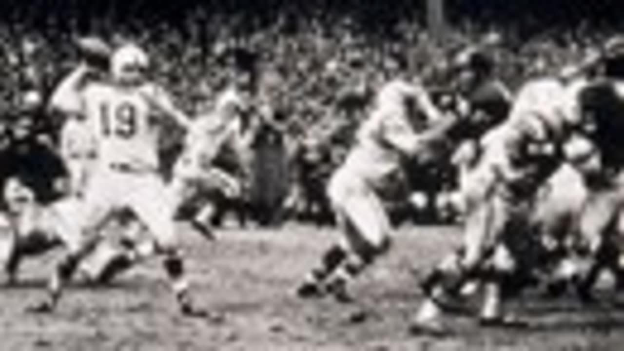 Johnny Unitas-Raymond Berry 1958 Championship Football Sells For $62K