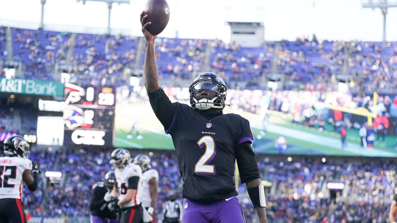 Ravens Clinch Playoff Spot With Win Over Falcons